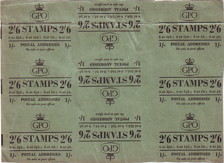 Queen Elizabeth, Wilding stamps