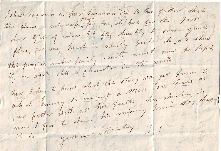Forster, Hastings letter